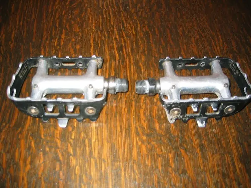 Old Skool - Shimano Deore XT PD M735 Flat Pedals | Retrobike