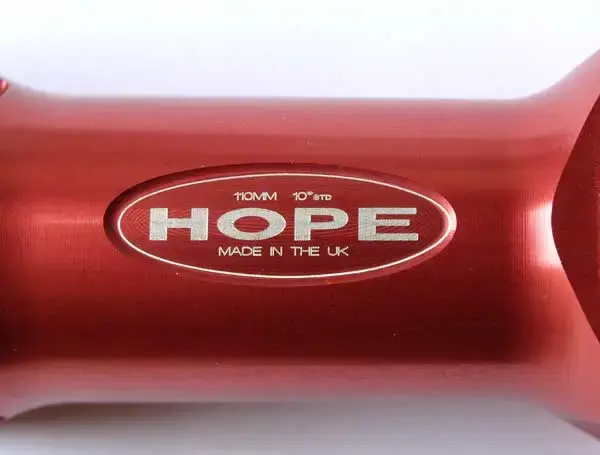 Hope stem - as new condition. | Retrobike