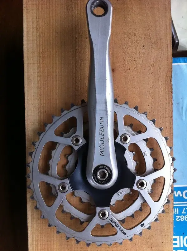 Middleburn RS7 Tripple chainset, sq taper | Retrobike