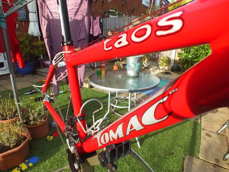 Tomac Taos frame + Fork + extras. SOLD | Retrobike