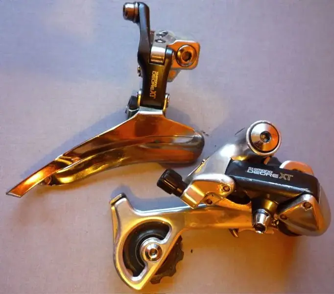 XT M735 Mechs and XT comp pedals | Retrobike