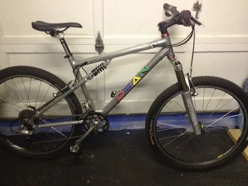 1995/96 Dean Cycles prototype FS aluminum bike | Retrobike