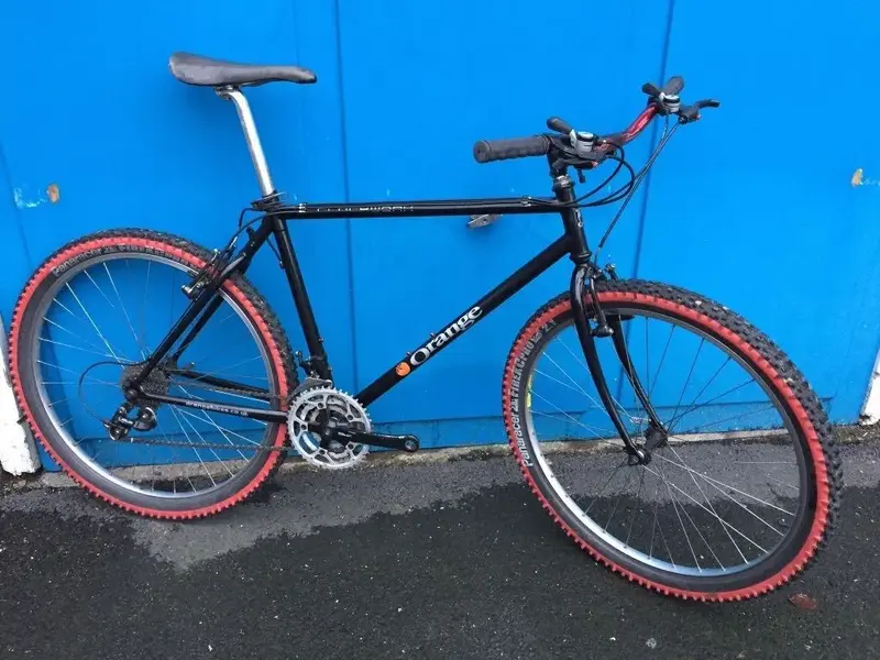 1993 Orange Clockwork Steel Mountain Bike | Retrobike
