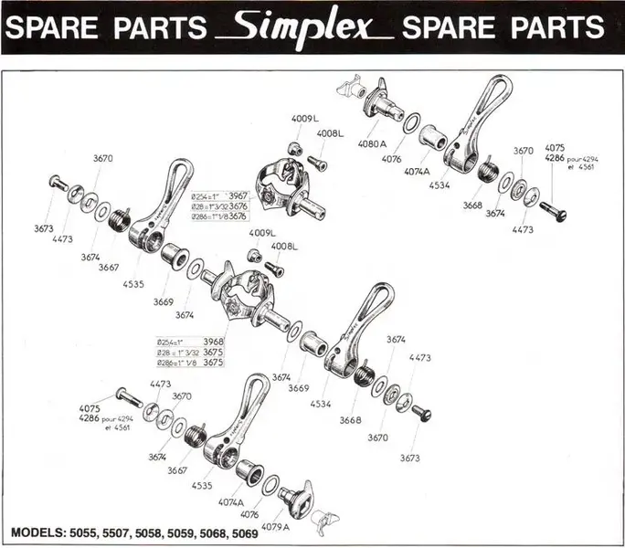 Simplex Retrofriction shifter failure | Retrobike
