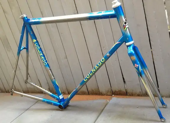 Colnago Master Bititan Titanio titanium Art Decor frameset | Retrobike