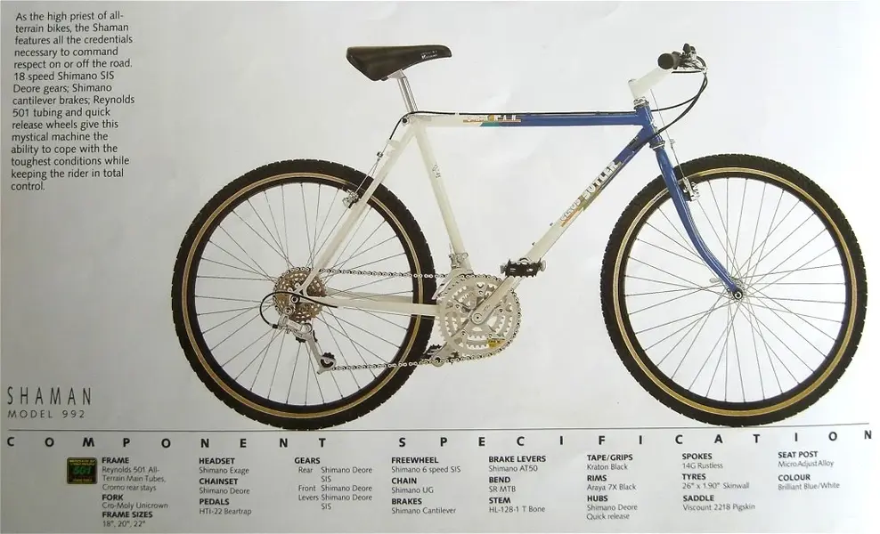 Claud Butler Catalogues MTB & ATB 1985 to 1998 | Retrobike