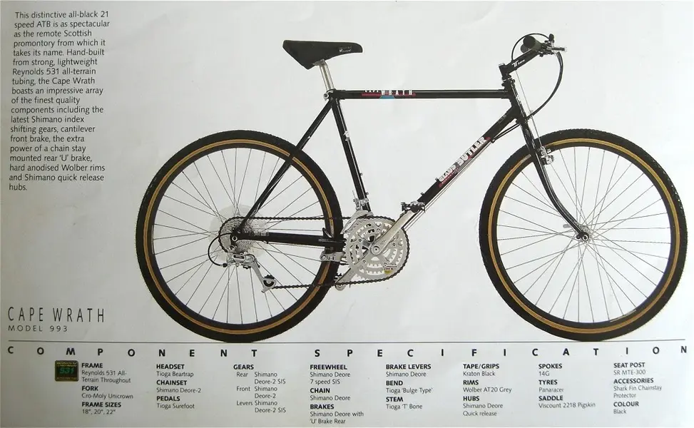 Claud Butler Catalogues MTB & ATB 1985 to 1998 | Retrobike
