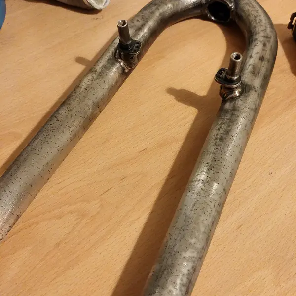 Project 2 Steel Fork Rust Removal Help | Retrobike