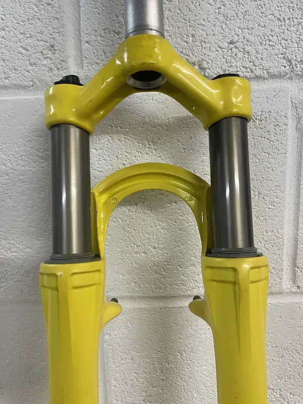 For Sale - Rockshox Duke Race Forks Yellow | Retrobike
