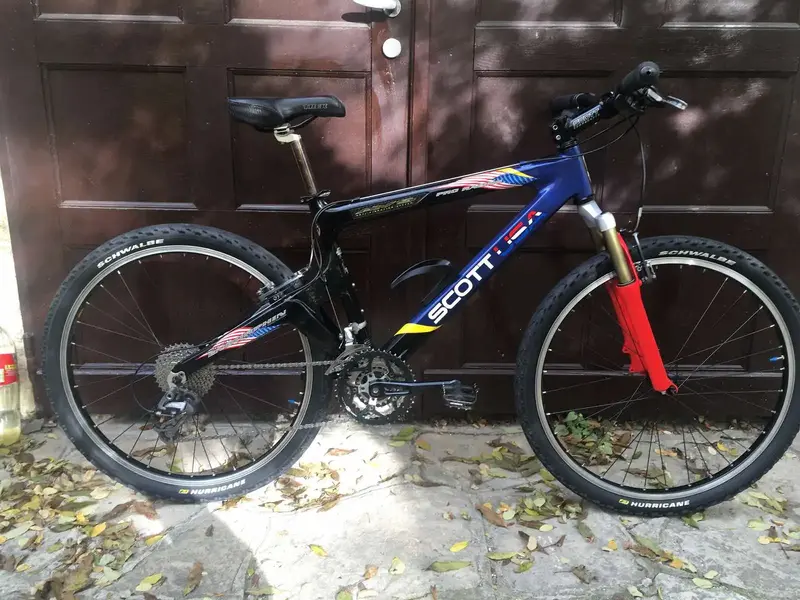 Scott Endorphin Pro Racing carbonframe from 1997 | Retrobike