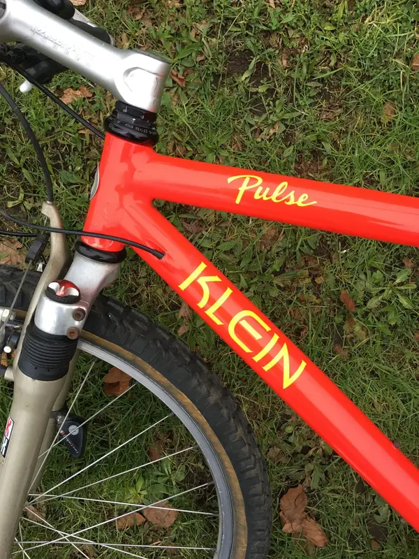 1996 Klein Pulse - Race red with upgrades | Retrobike