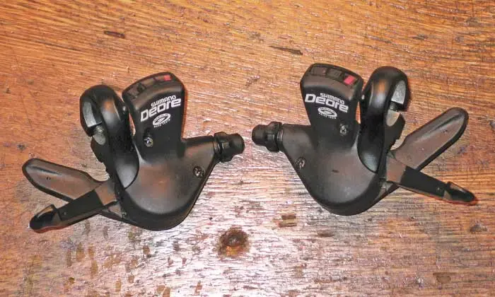 Shimano Deore 9 Speed Rapidfire Shifters | Retrobike