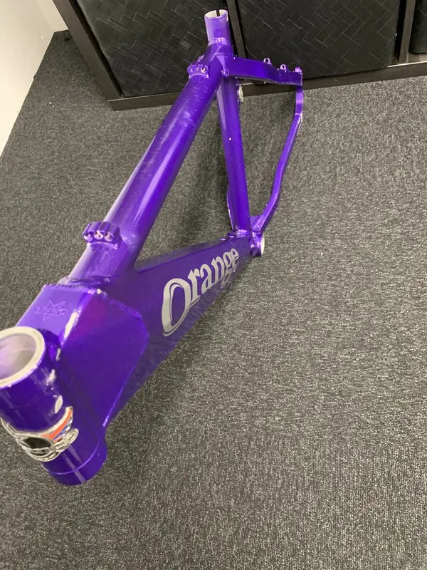 Sold - Orange Ms Isle frame | Retrobike