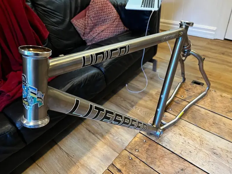 For Sale - Excellent 1997 Litespeed Unicoi Titanium frame YBB | Retrobike
