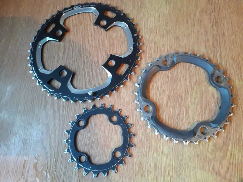 Sold - Shimano chainrings; Deore XT for M770 triple. | Retrobike