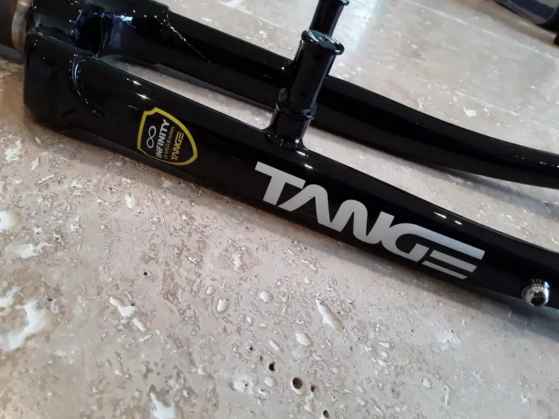 Sold Tange infinity 700c cantilever touring gravel forks.take offs as new. Retrobike