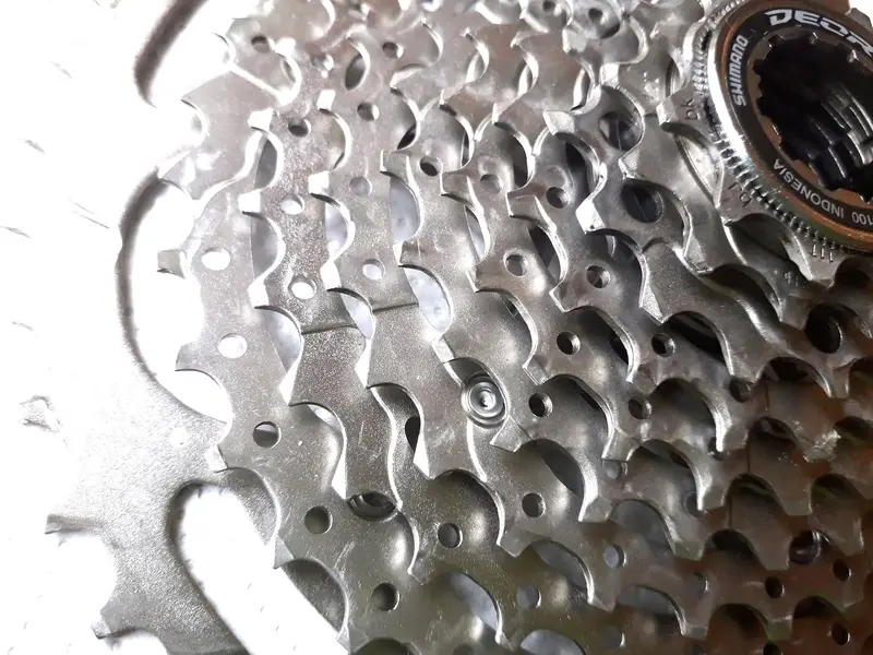 Sold - Shimano Deore 10 speed cassette, 11-46 | Retrobike