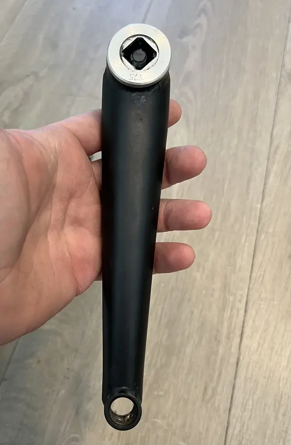 Sold - Syncros revolution crank + rings & crank o matic bolts | Retrobike