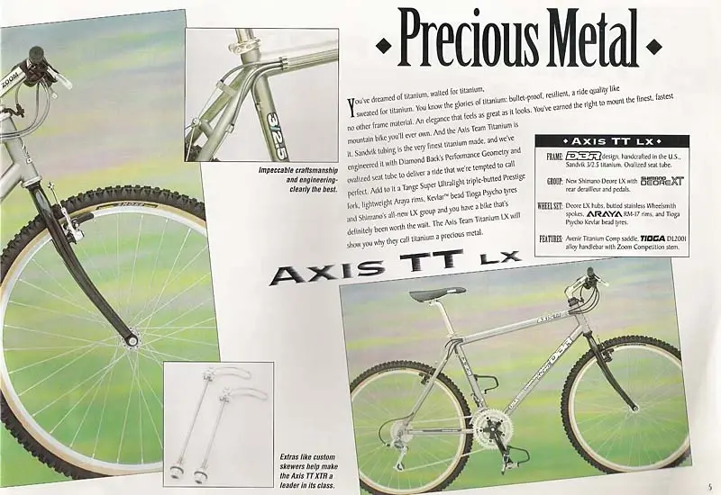 WTD: DBR axis TT 1993 catalogue, photos | Retrobike