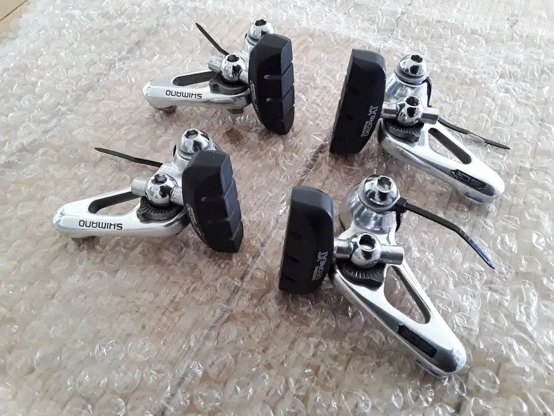 Sold - Shimano XT M732 Cantilevers with original blocks....set 1 ...