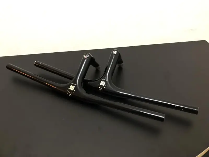 For Sale - NOS Trimble Roo Carbon Integrated Quill Handlebars | Retrobike