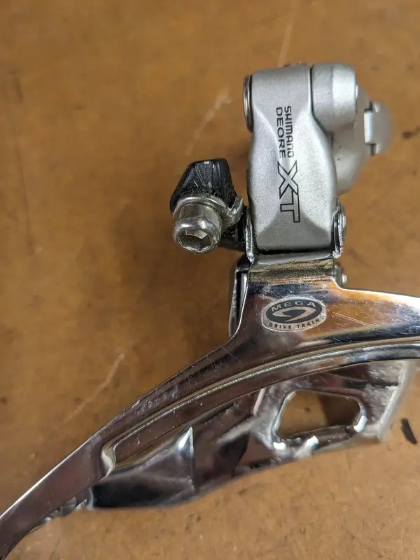 For Sale - Shimano Deore XT Mega (high Capacity) Front Derailleur ...
