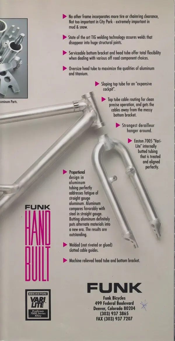 1992 FUNK Combat Titanium - The elitist Elevated Unicorn Owners Club ...