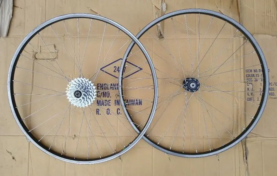 For Sale - Wheelset - Suntour/Bullseye hubs on Wolber AT18 rims | Retrobike