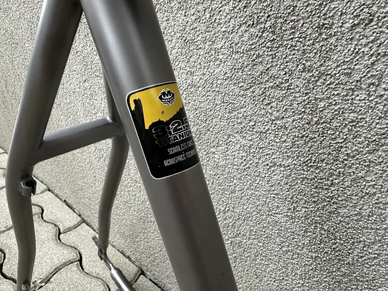 For Sale - MORATI HC 1.3 titanium frame | Retrobike