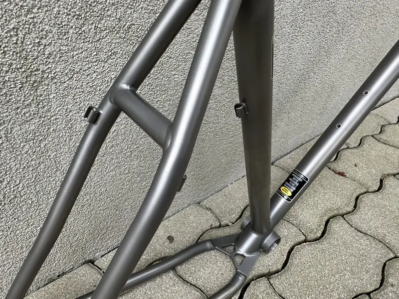 Sold - MORATI HC 1.3 titanium frame | Retrobike