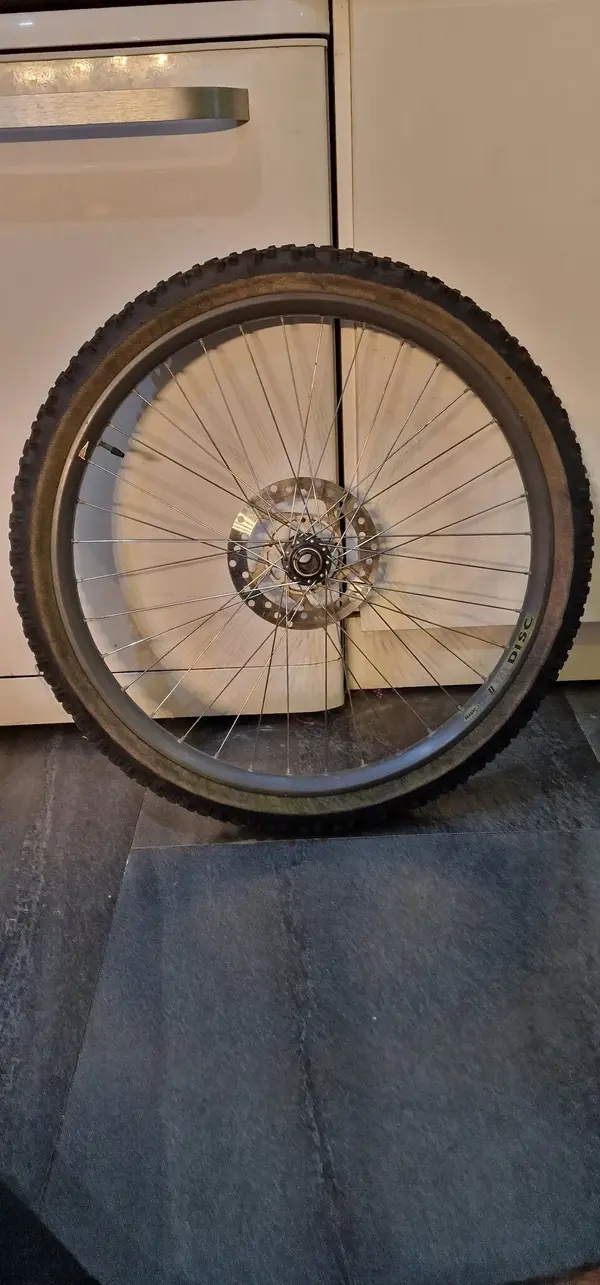 For Sale - Front wheel, mavic d321 disc, hope 20mm bolt thru hub ...