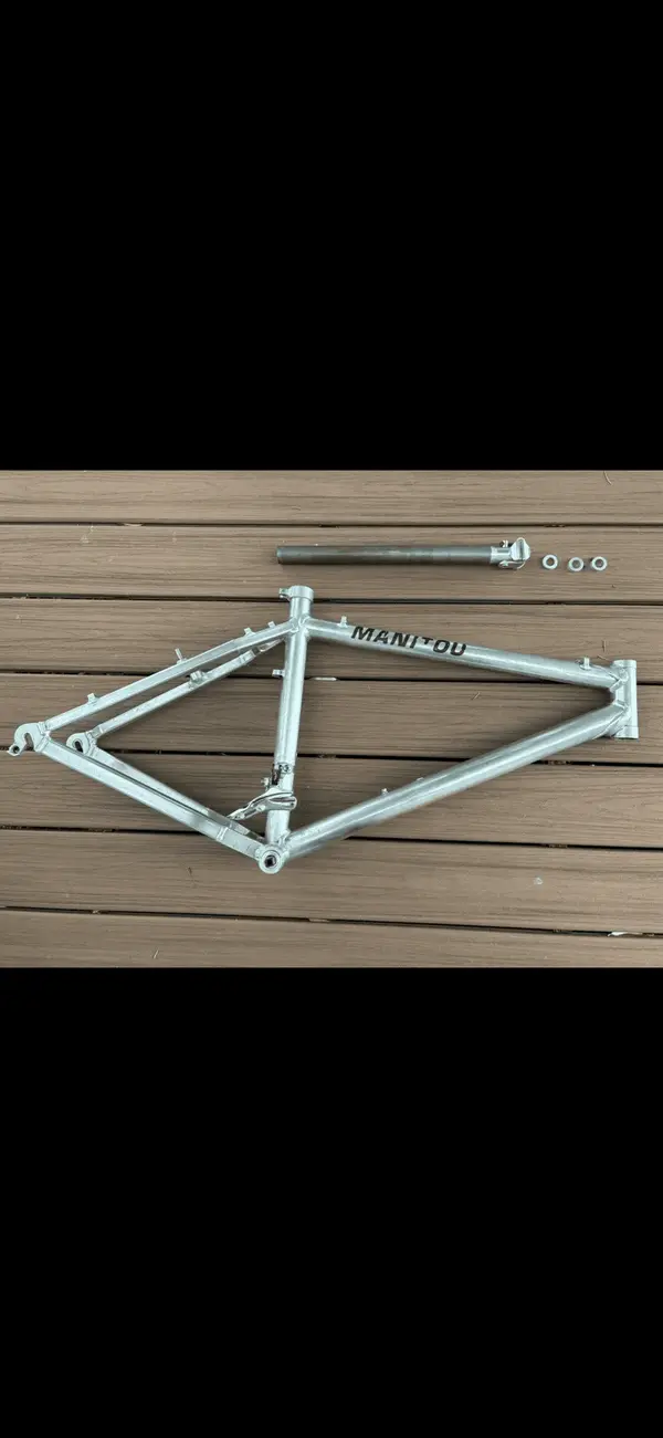 For Sale - 1991/1992 Doug Bradbury Manitou Frame and Parts | Retrobike