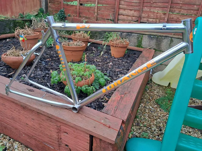 Sold - Orange p7 frame 19" | Retrobike
