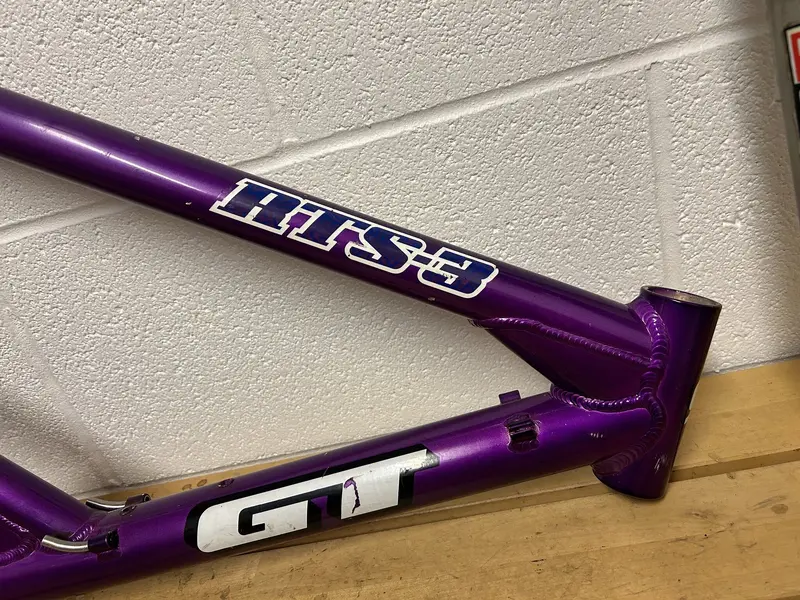 Sold - GT RTS 3 frame / fork - Purple | Retrobike