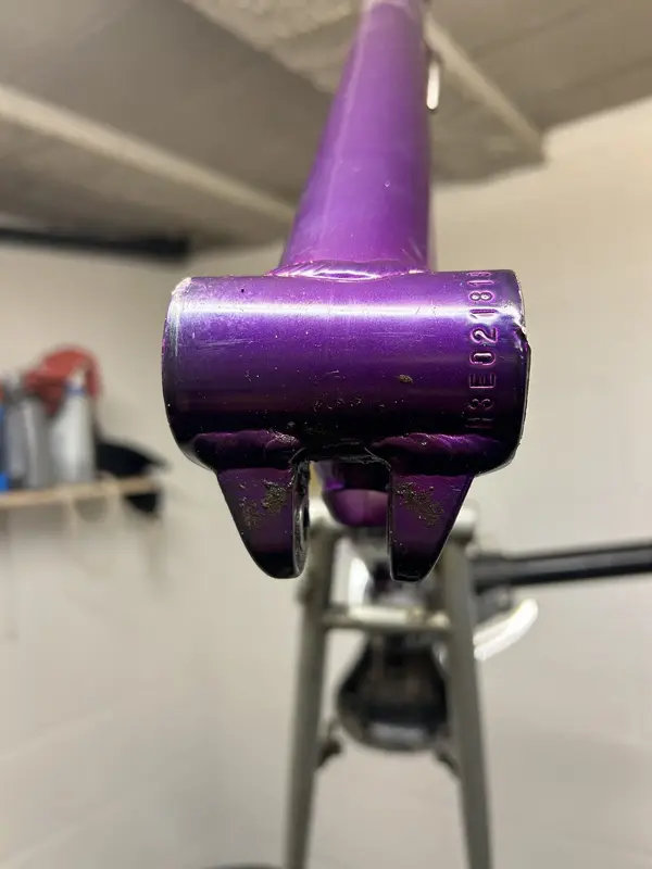 Sold - GT RTS 3 frame / fork - Purple | Retrobike