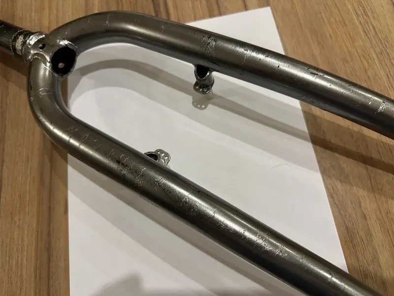 For Sale - 26” Spinner Forks Silver 1 1/8 | Retrobike