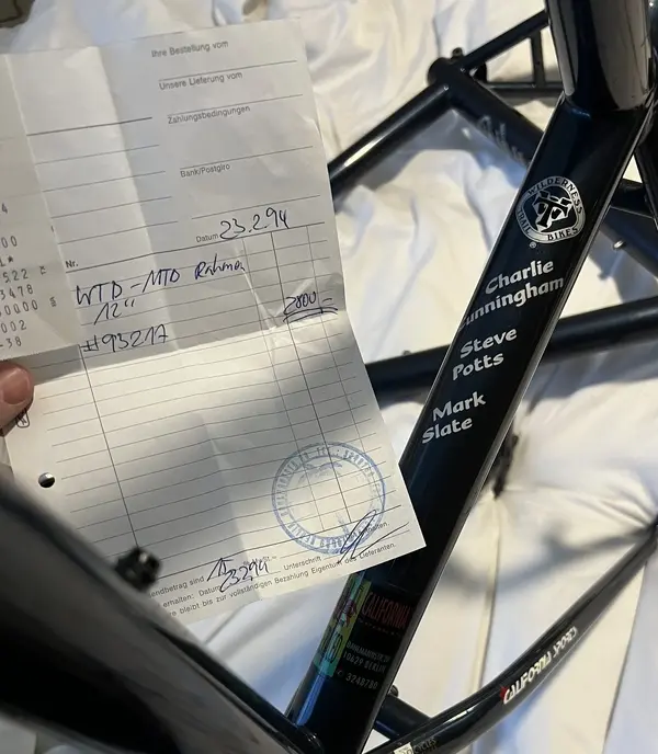 For Sale - 1993 WTB Wilderness Trail Bikes Phoenix Frame | Retrobike