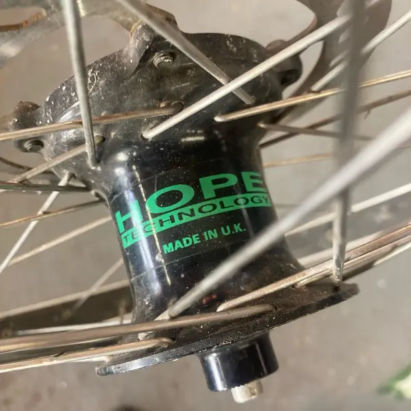 For Sale - Hope Bigun/Sun Big Mammoth Fat front wheel | Retrobike