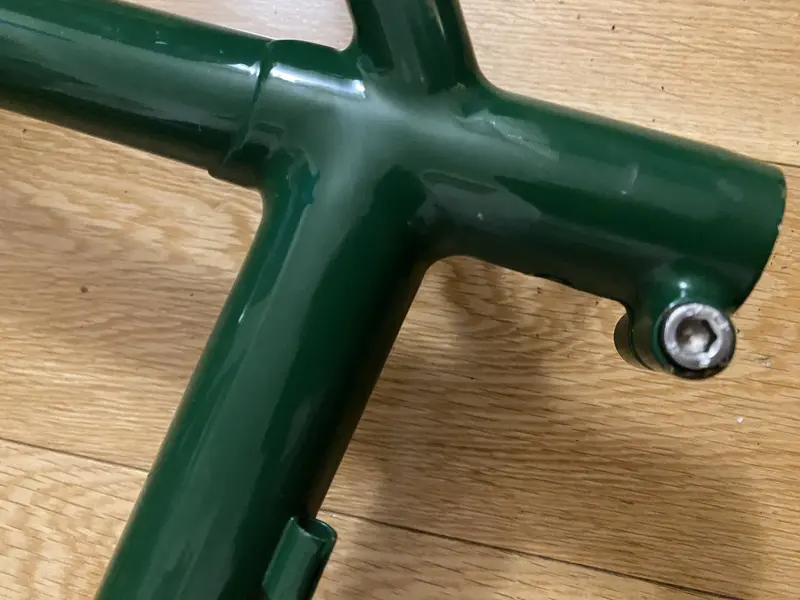 Chas Robert’s mtb frame British racing Green | Retrobike
