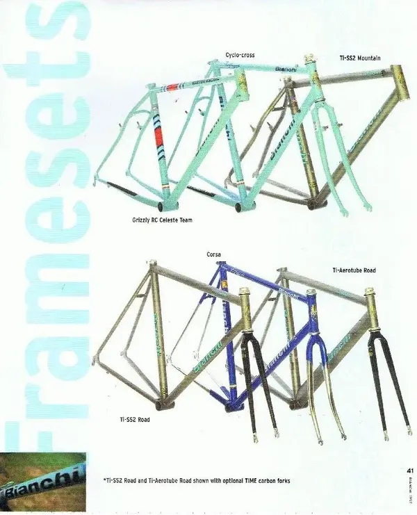 1998 Bianchi Catalog | Retrobike