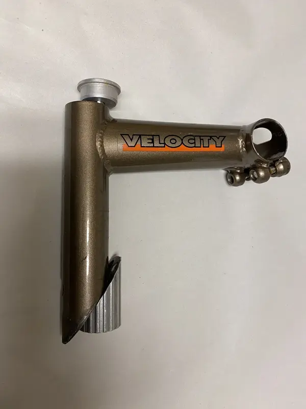 For Sale - velocity gold stem 1"1/8th x110 | Retrobike