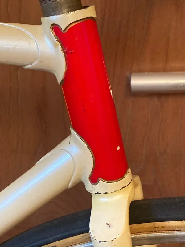How to repaint only two frame areas? | Retrobike