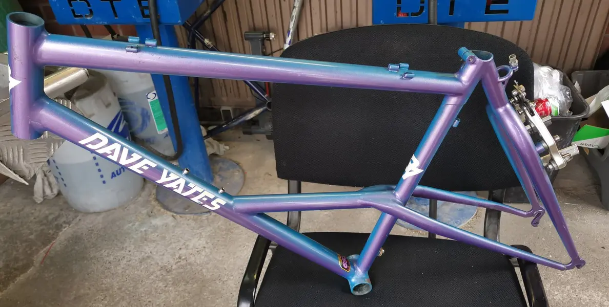 Dave Yates Vulcan prototype, live the dream. | Retrobike