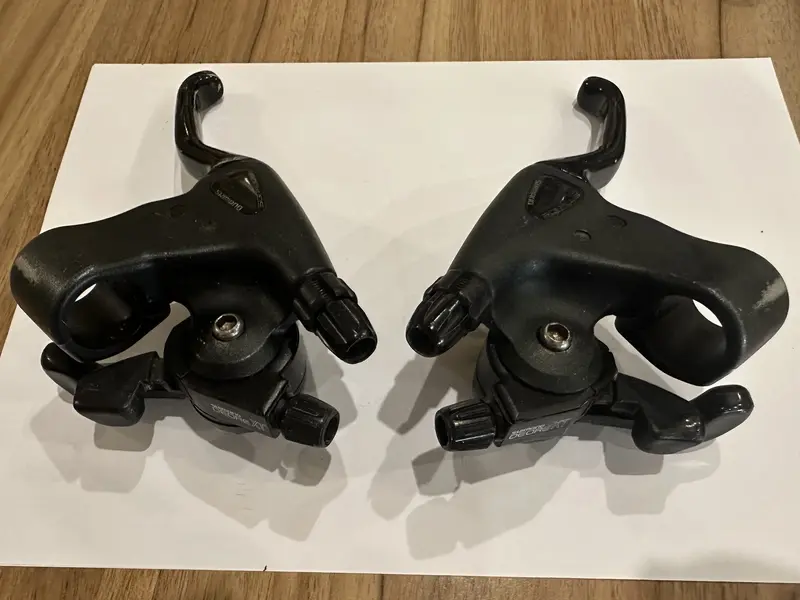 For Sale - Shimano Deore XT Six Plus Shifters Brake Levers Brifters ST ...