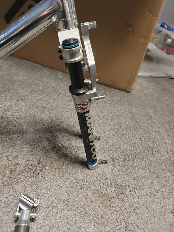 For Sale - 93 Manitou ht frame, stem, forks etc | Retrobike