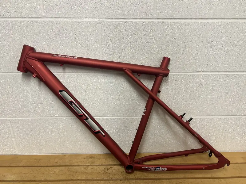 For Sale - Anodised frost red Zaskar frame for a tenner? | Retrobike