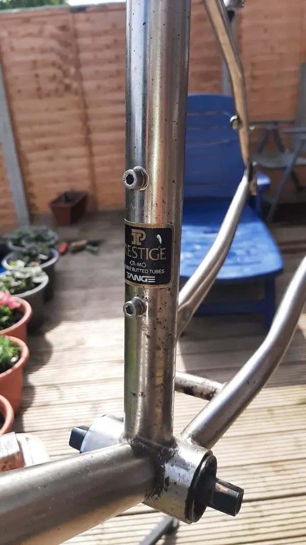 Help Identifying a Tange Prestige Frame | Retrobike