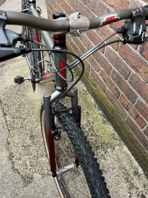 Titanium Fat Chance Saratoga built | Retrobike