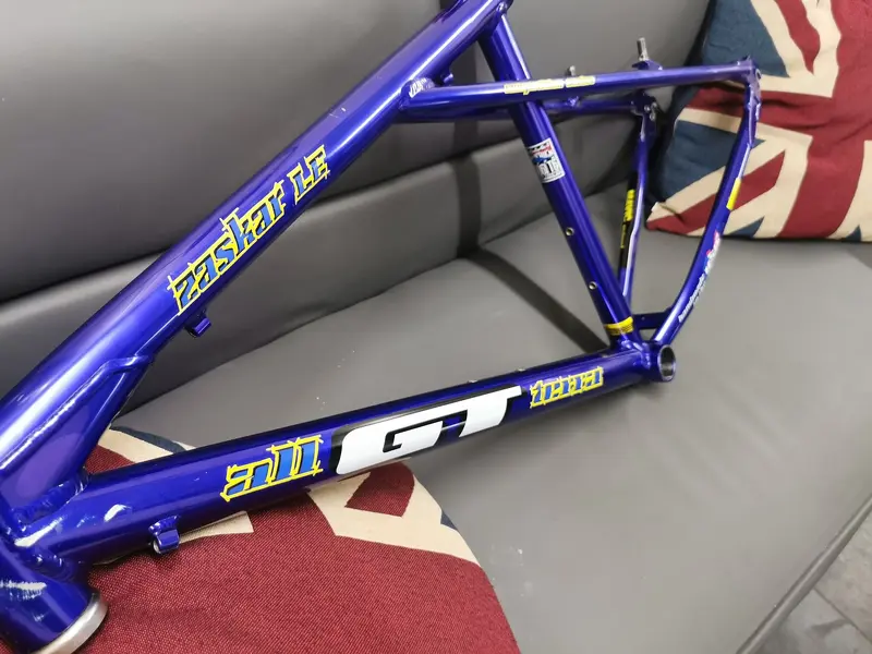 For Sale - GT Zaskar Ink blue 16" frame. OFFERS. | Retrobike