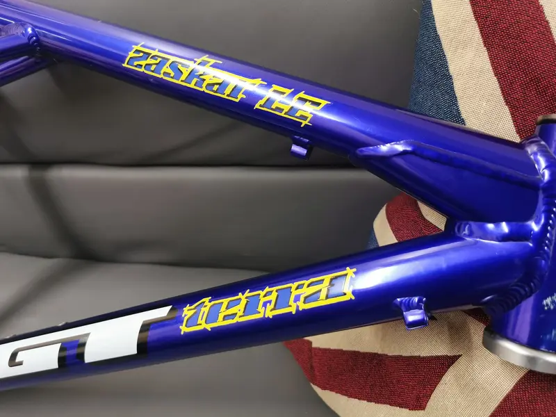 For Sale - GT Zaskar Ink blue 16" frame. OFFERS. | Retrobike